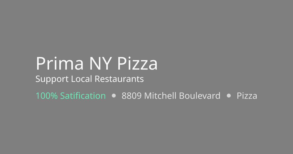 Online Ordering: Prima NY Pizza | Order Online Ordering New Port Richey, FL